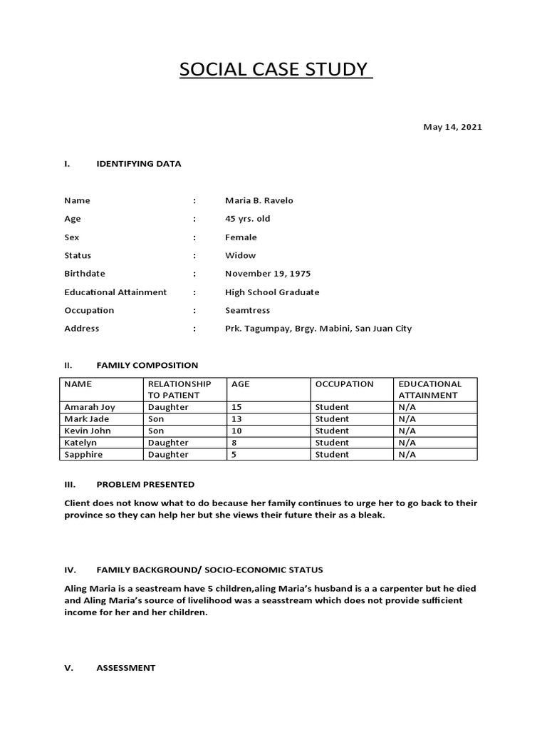 Social Case Study1 | PDF | Human Nature | Psychology