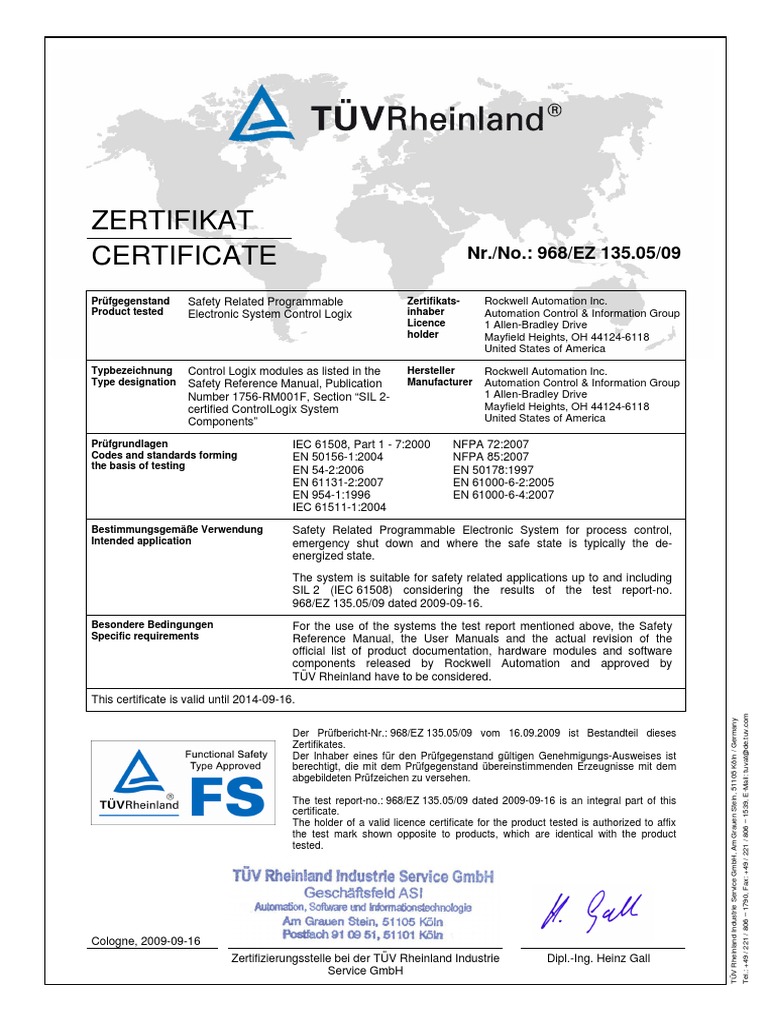 AB Control Logix Cert - EZ135!05!09 | PDF | Computer Science | Systems ...