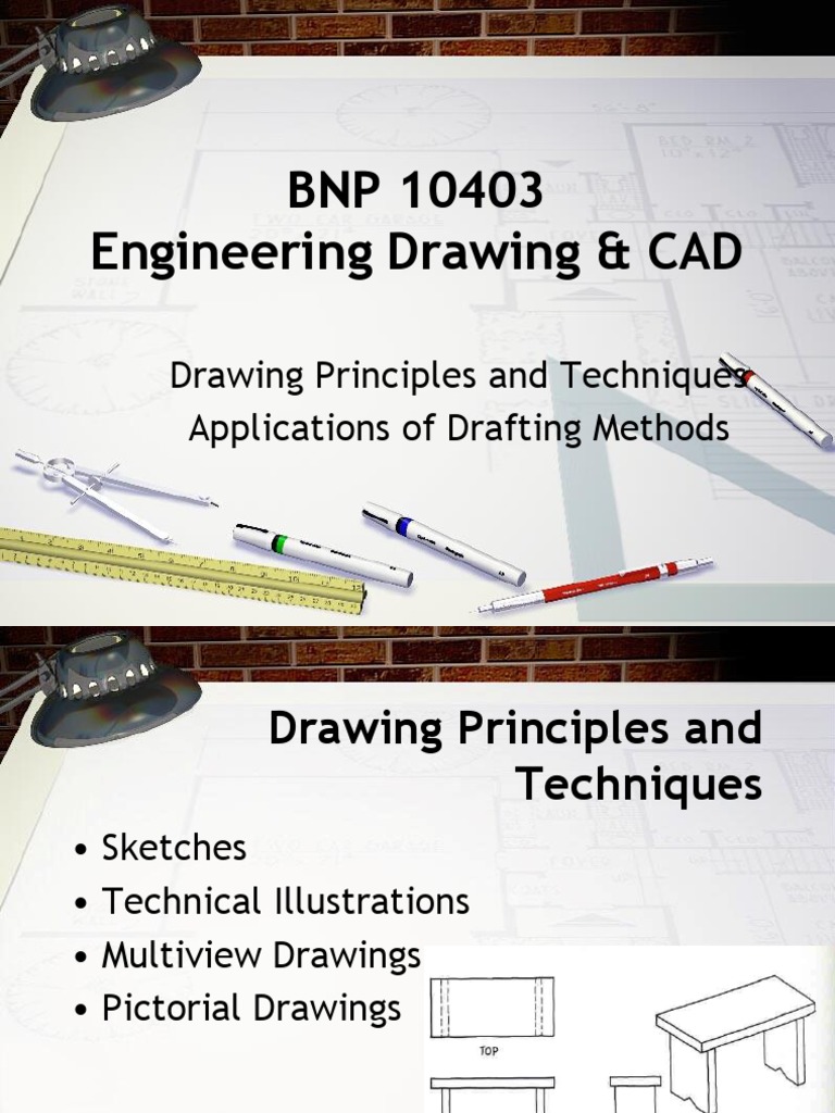 Chapter 1 Drawing Principles | PDF