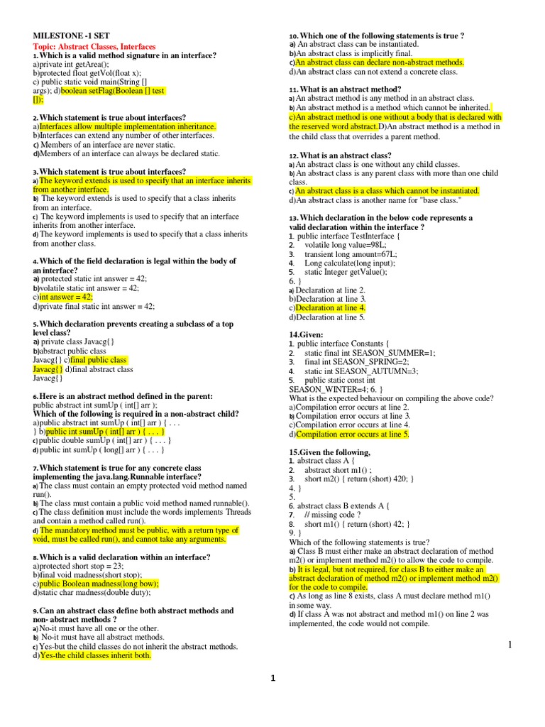 Milestones BITS Final | PDF | Class (Computer Programming) | Method ...