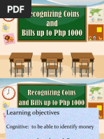 Math Lesson: Understanding Coins | PDF | Coins | Lesson Plan