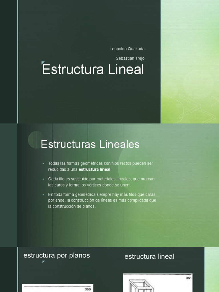 Estructuras Lineales y Tensegridad | PDF