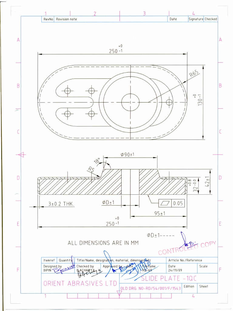 1QC Slide Plate | PDF