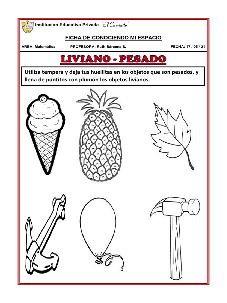 Explorando los conceptos de peso liviano y pesado a través de ...