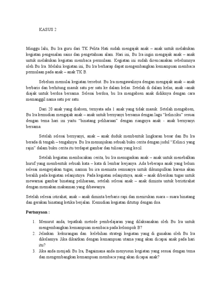 Kasus 2 | PDF