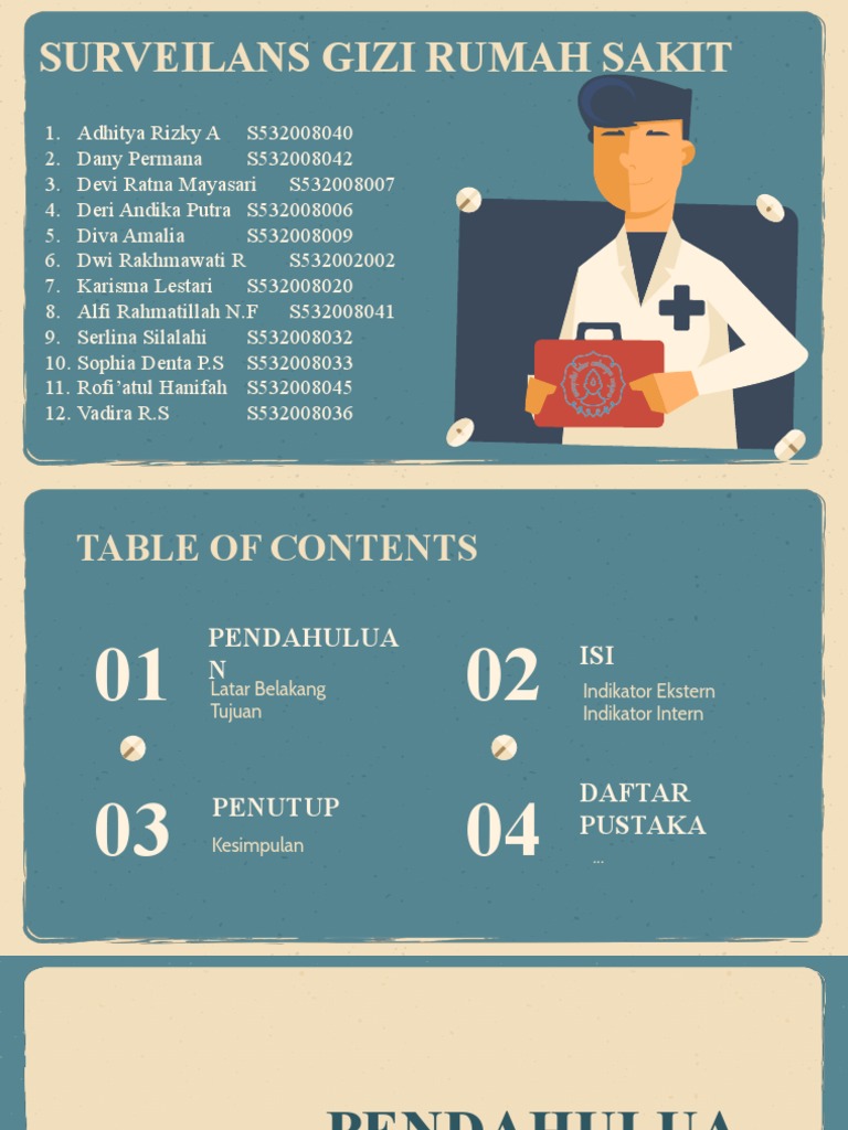 Surveilans Gizi RS (Presentasi) | PDF | Kesehatan Holistik