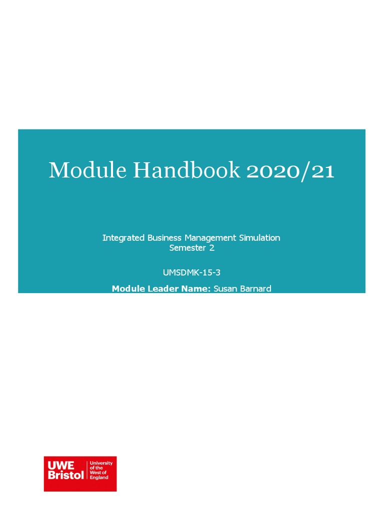 Integrated Business Management Simulation | PDF | Simulation ...