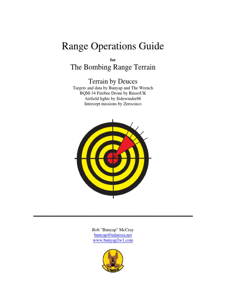 Range Operations Guide: The Bombing Range Terrain | PDF | Radar ...