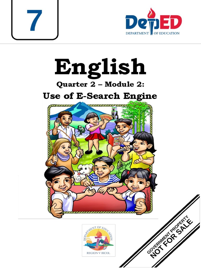 Eng 7 Q2 Module 2 REVISED | PDF | Libraries | Web Search Engine