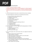 Asbestos Awareness Quiz #1: Answers | PDF | Asbestos | Medicine