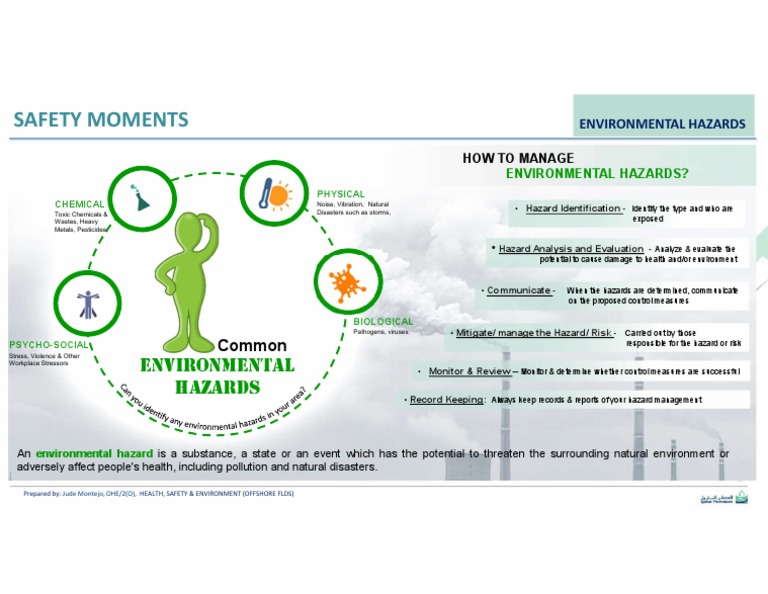 QP - Environmental Hazards | Download Free PDF | Hazards | Labor Relations