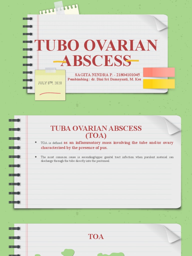 Understanding Tubo-Ovarian Abscess (TOA) | PDF | Medical Imaging ...