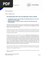VFS Global Visa Centers in Saudi Arabia | PDF