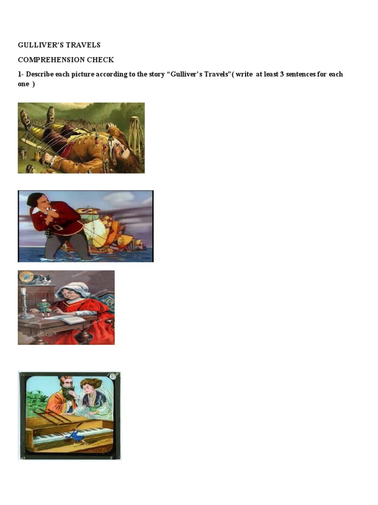 GULLİVER'S TRAVELS Assignment-1 | PDF | General Fiction