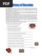 Pinnola Sub Lesson Plan 2 Chocolate | PDF | Chocolate | Cocoa Bean