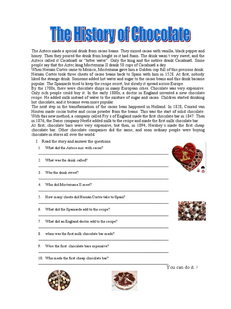 History of Chocolate - 002 | PDF | Theobroma | Chocolate