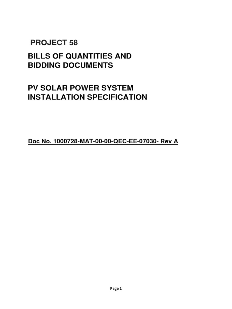 Project Audit Guidelines | PDF | Photovoltaics | Solar Power