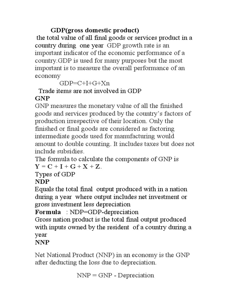 the-formula-to-calculate-the-components-of-gnp-is-y-c-i-g-x-z