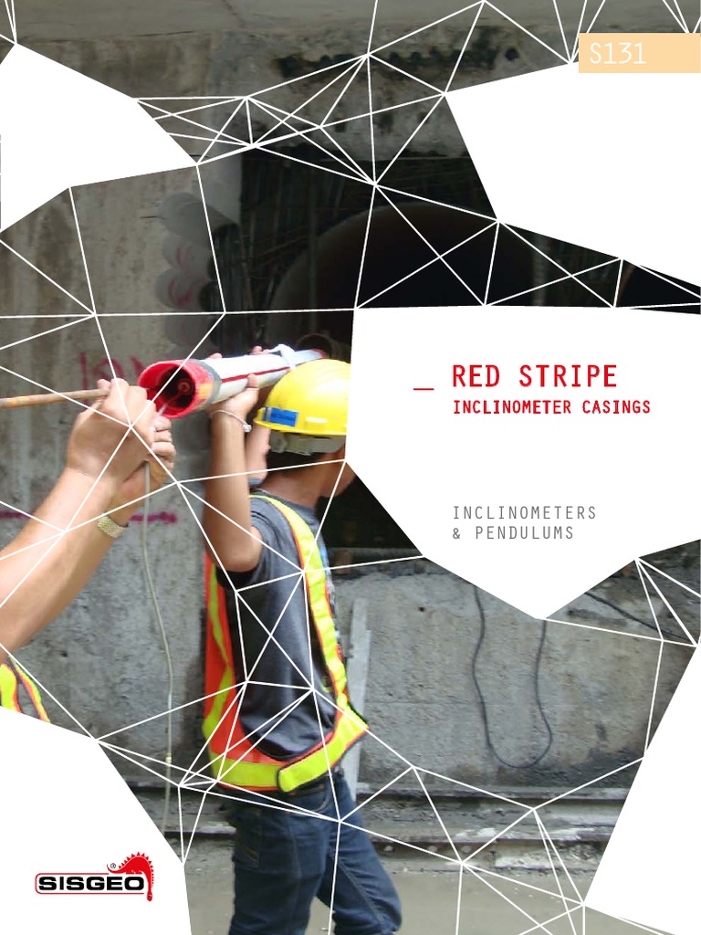 Red Stripe: Inclinometer Casings | PDF | Casing (Borehole) | Rivet