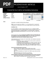 Megastat Download Guide | PDF | Microsoft Excel | Statistics