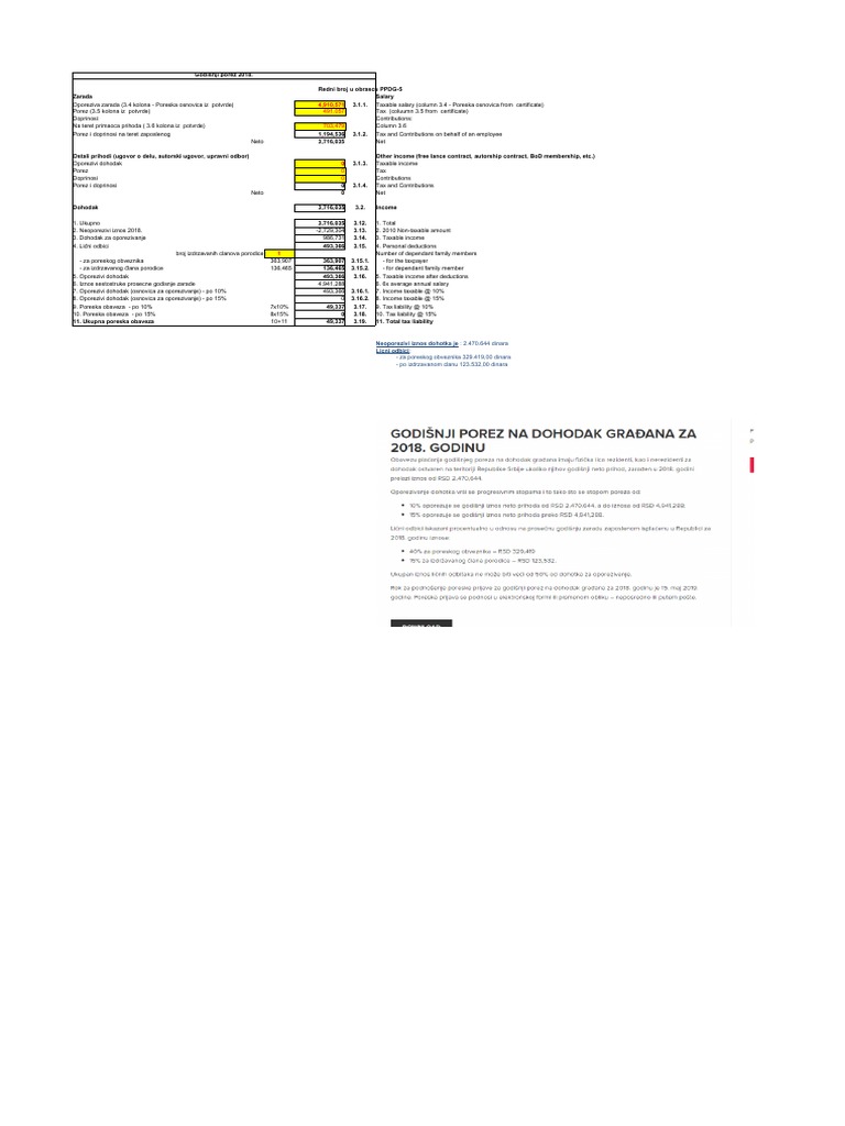 Kalkulator PPDG 2018 | PDF | Finanzas y dinero