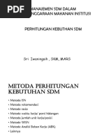 Rumus Perhitungan WISN Tenaga Kerja | PDF