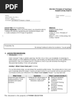 AVID Tutorial Request Form Guide | PDF | Question | Critical Thinking