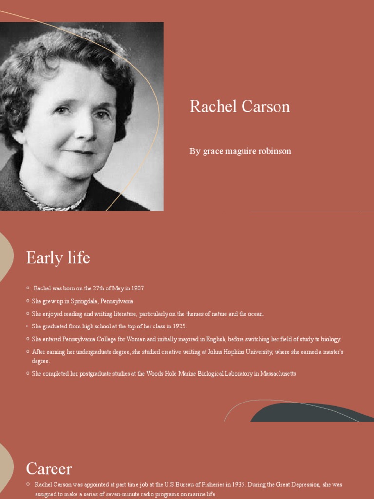 Rachel Carson | PDF | Classics