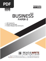 0454 Cambridge IGCSE Enterprise Coursework | PDF | Entrepreneurship ...