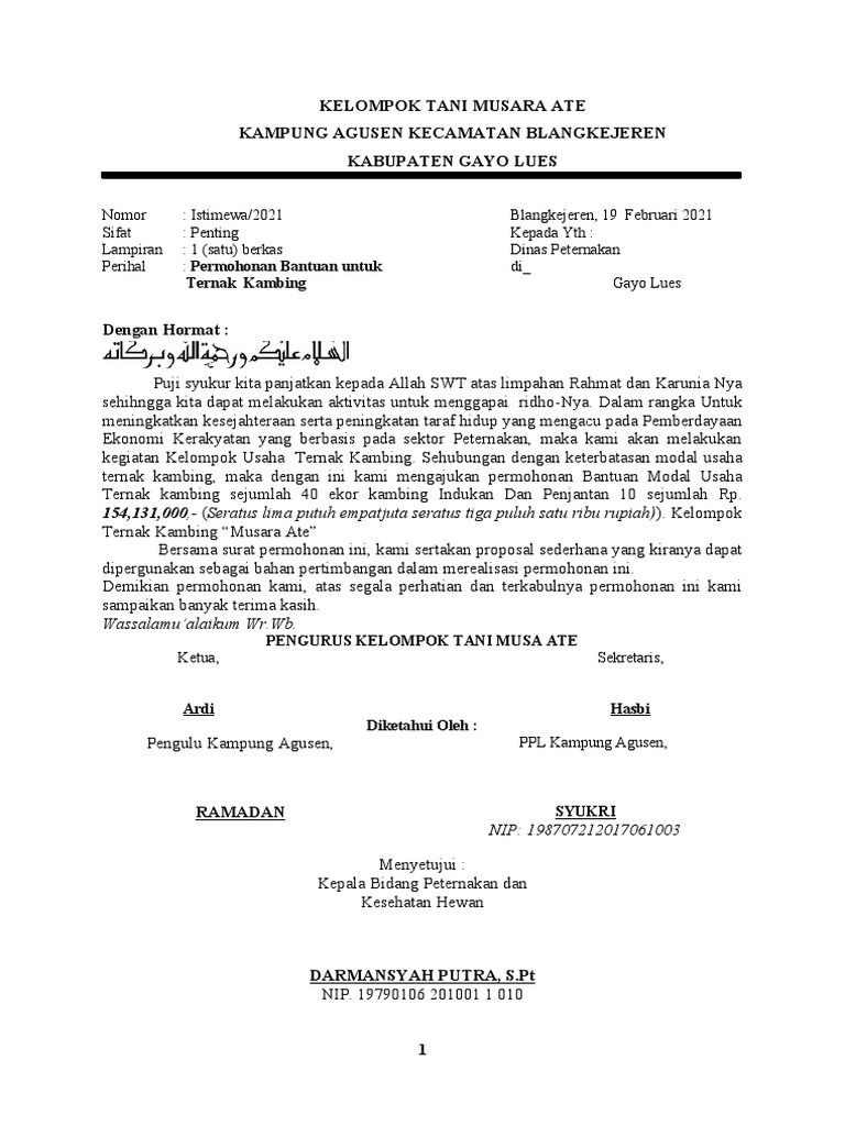 Proposal Saiful | PDF