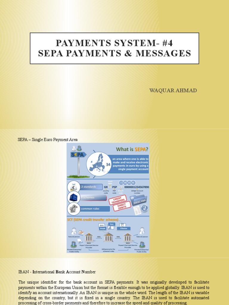 Payments System - SEPA Payments - Messages | PDF | Payments | Money