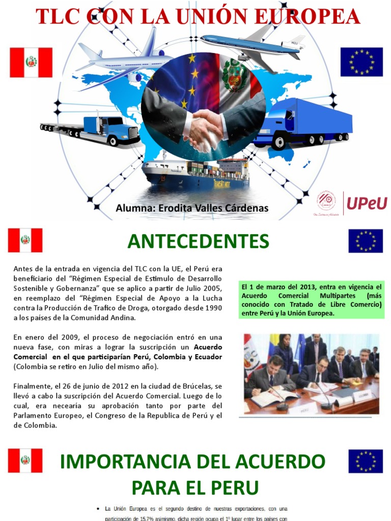 TLC Ue | PDF | Tratado de Libre Comercio Norteamericano | Unión Europea