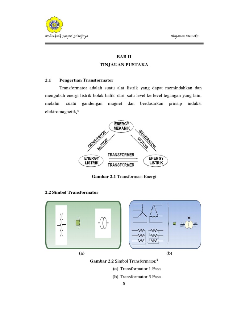 TRANSFORMATOR 1 Phasa Dan 3 Phasa | PDF