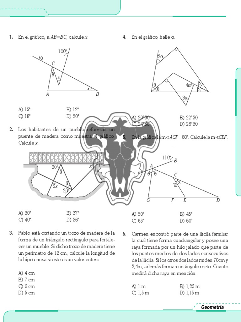 Repaso Geometria 2021 Aduni | PDF | Geometría del plano euclidiano | Triángulo