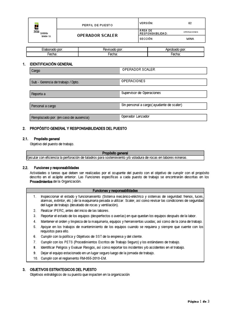 Mof de Operador Scaler Val | PDF | Business | Science