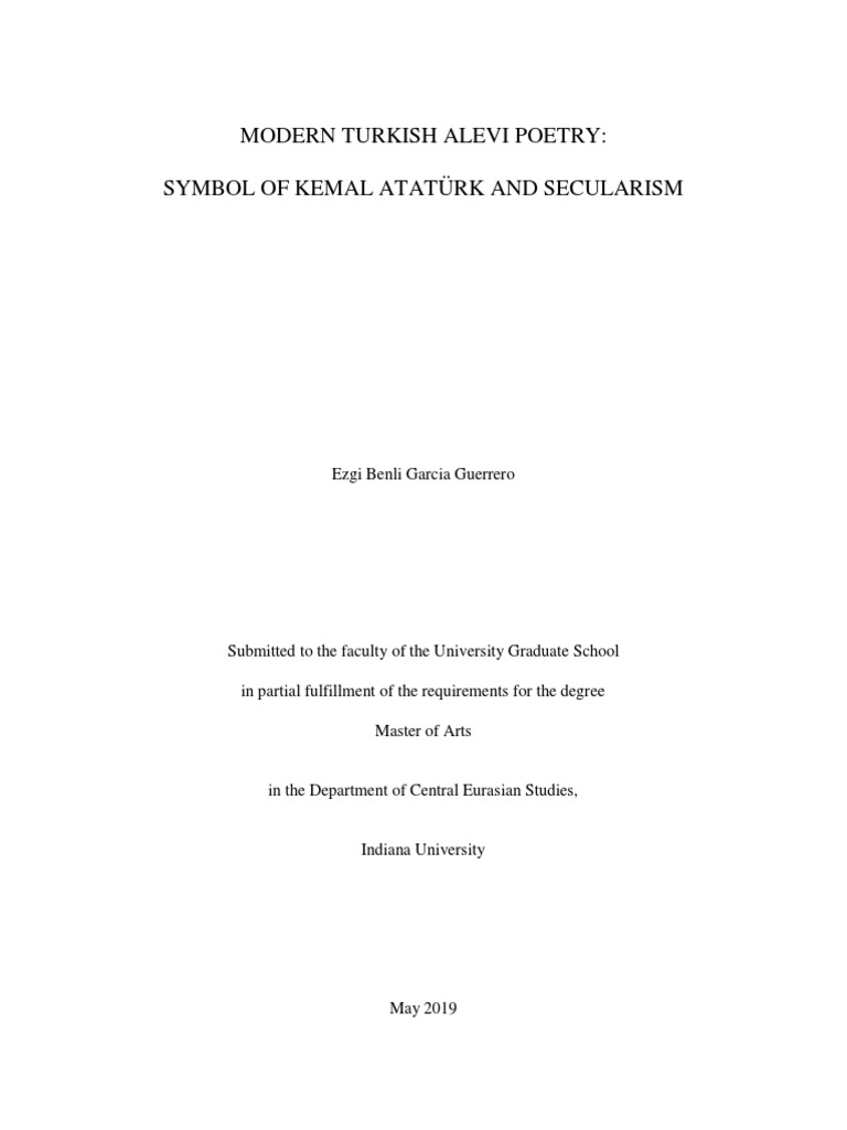 Modern Turkish Alevi Poetry S | PDF | Identity (Social Science ...