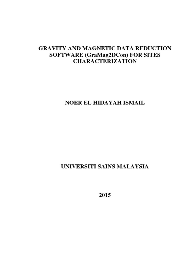 Noer El Hidayah Ismail | PDF | Geophysics | Newton's Law Of Universal ...