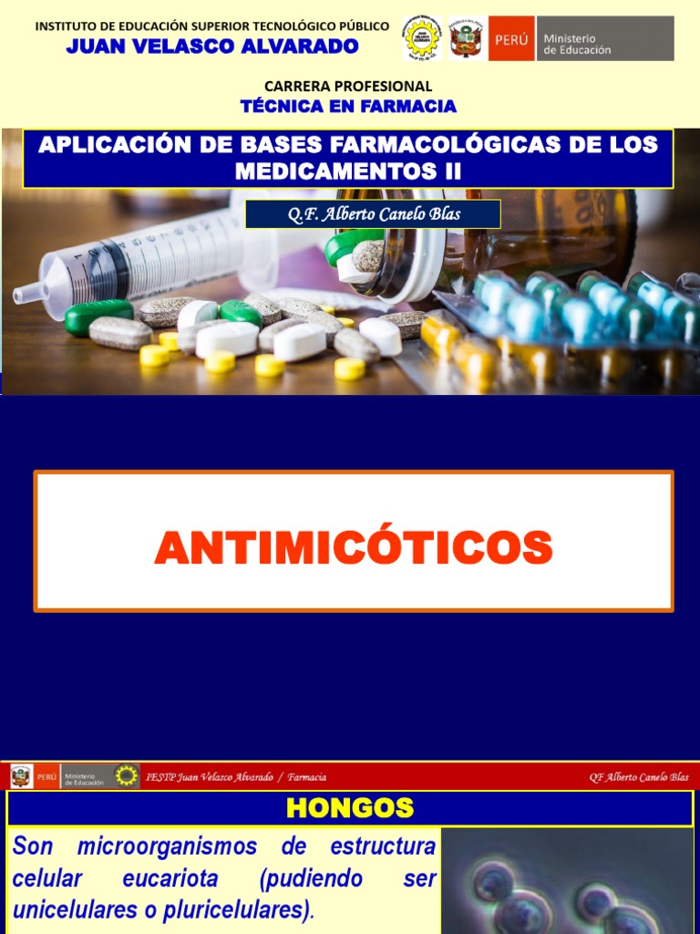 Semana 13a Antimicóticos + Antiparásitos | PDF | Candidiasis | Medicina CLINICA