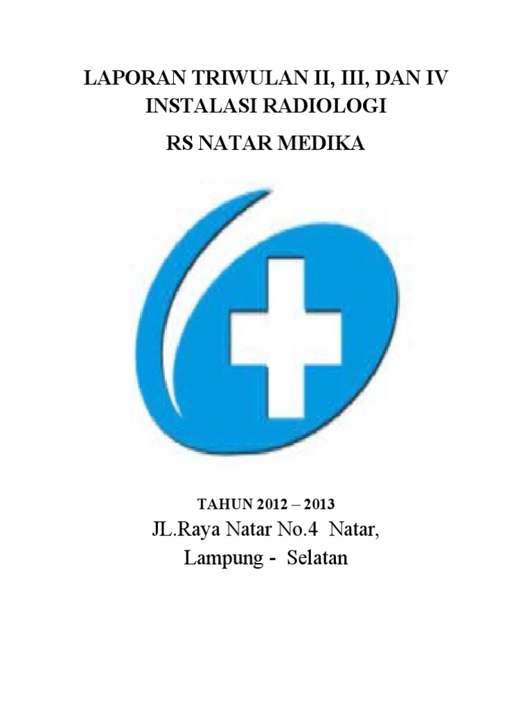 Laporan Radiologi RS Natar Medika 2012-2013 | PDF