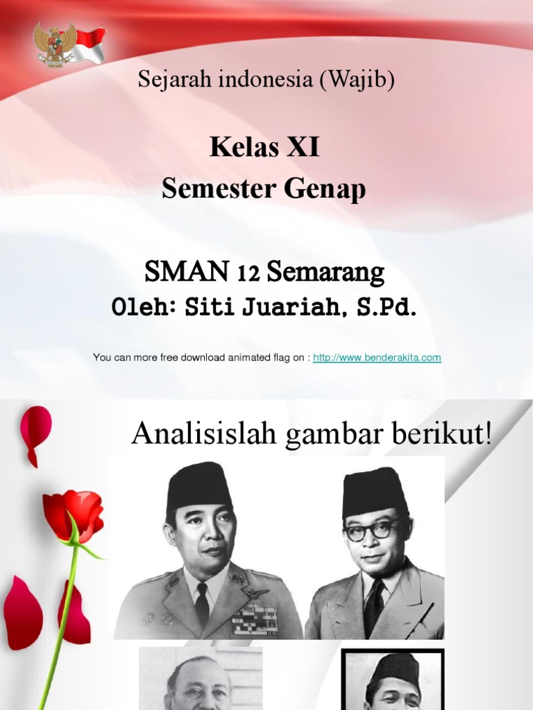 Peran Tokoh Proklamasi Indonesia | PDF