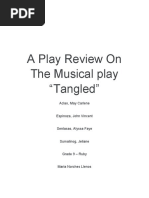 Tangled Musical Script | PDF