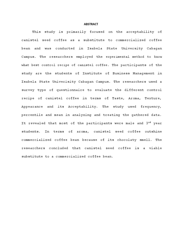 Abstract Research Example | PDF