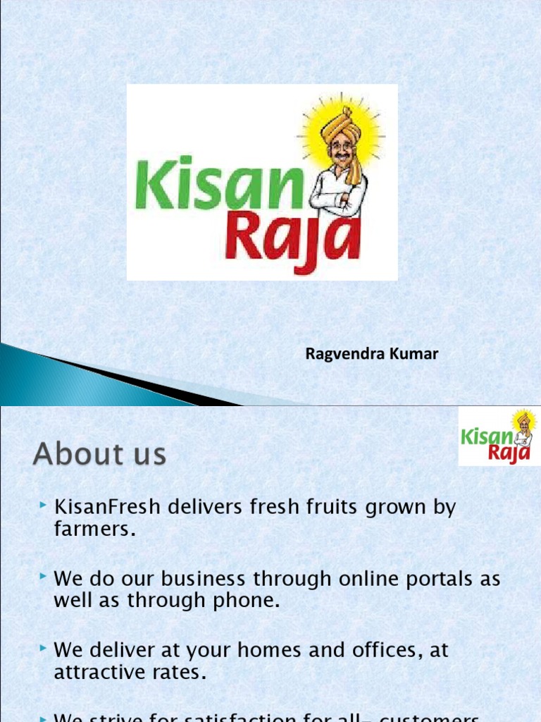 Kisan Raja - Ragvendra Kumar | PDF