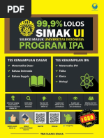 Materi Belajar SIMAK UI 2025 | PDF