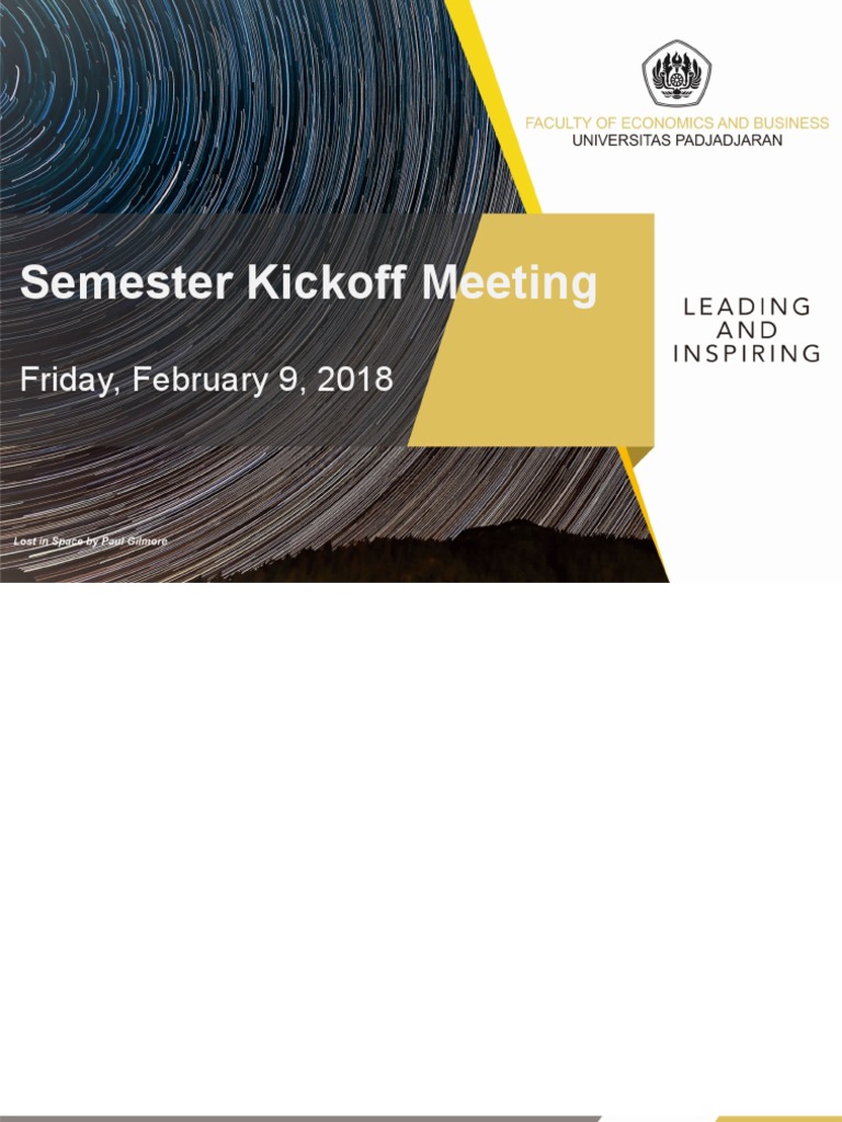 Template PPT FEB Unpad 2018 | PDF