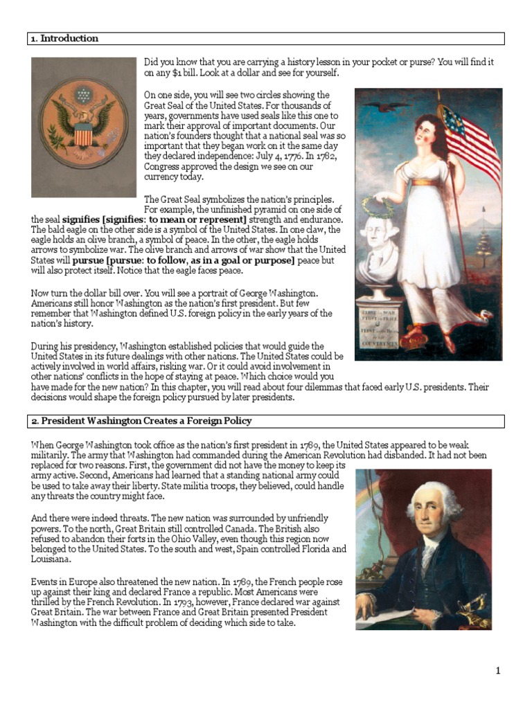 12 - Foreign Affairs in A Young Nation | PDF | Tecumseh | War Of 1812