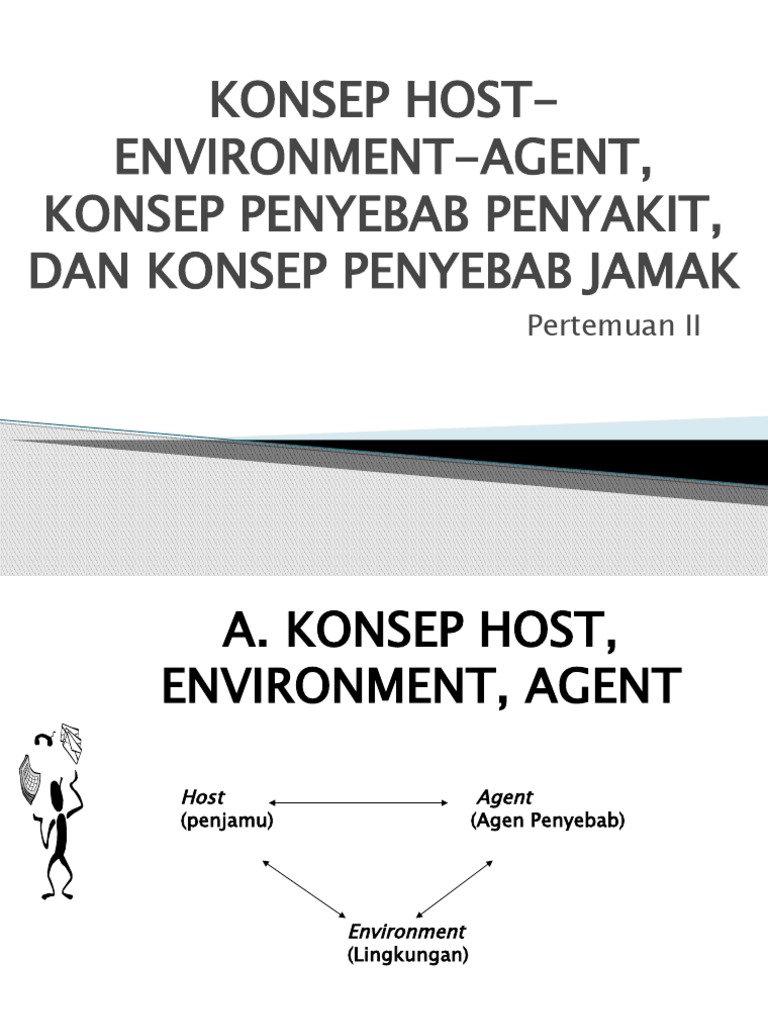 Host - Environment-Agent, Konsep Penyebab II | PDF