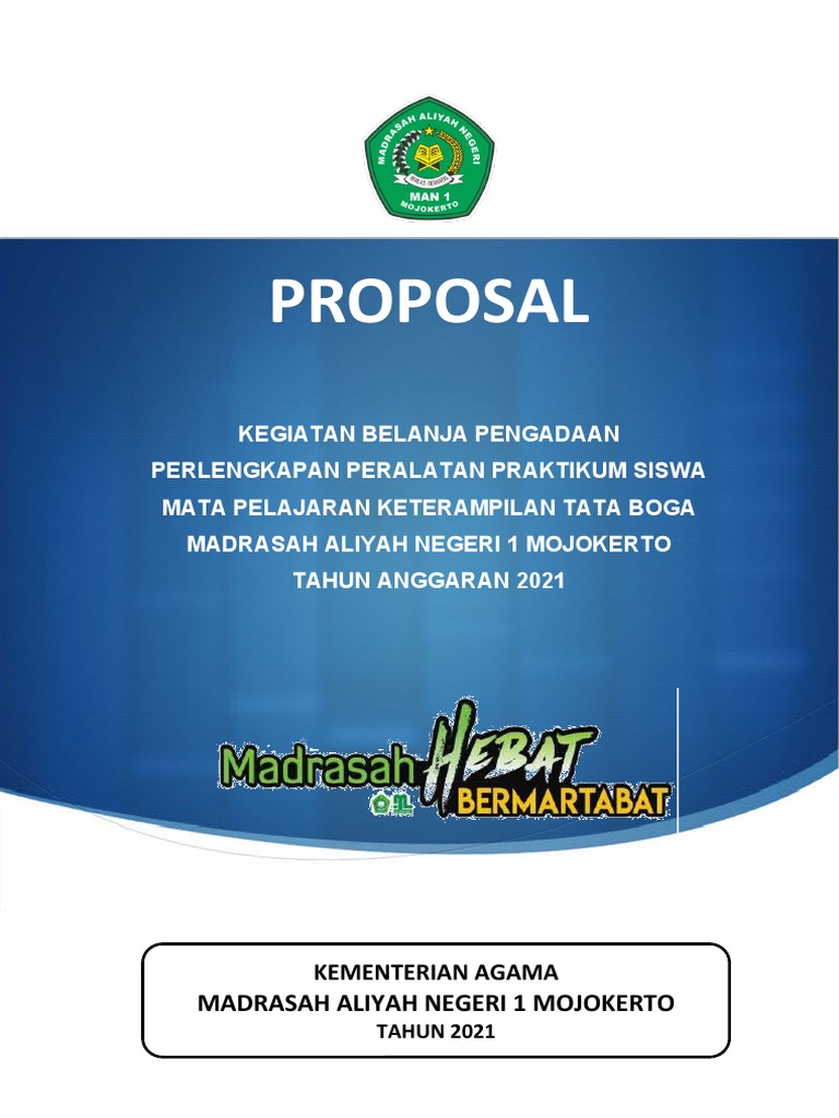 Proposal Keterampilan Tata Boga | PDF