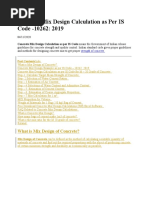 Concrete Strength Criteria per IS 456-2000 | PDF | Standard Deviation ...