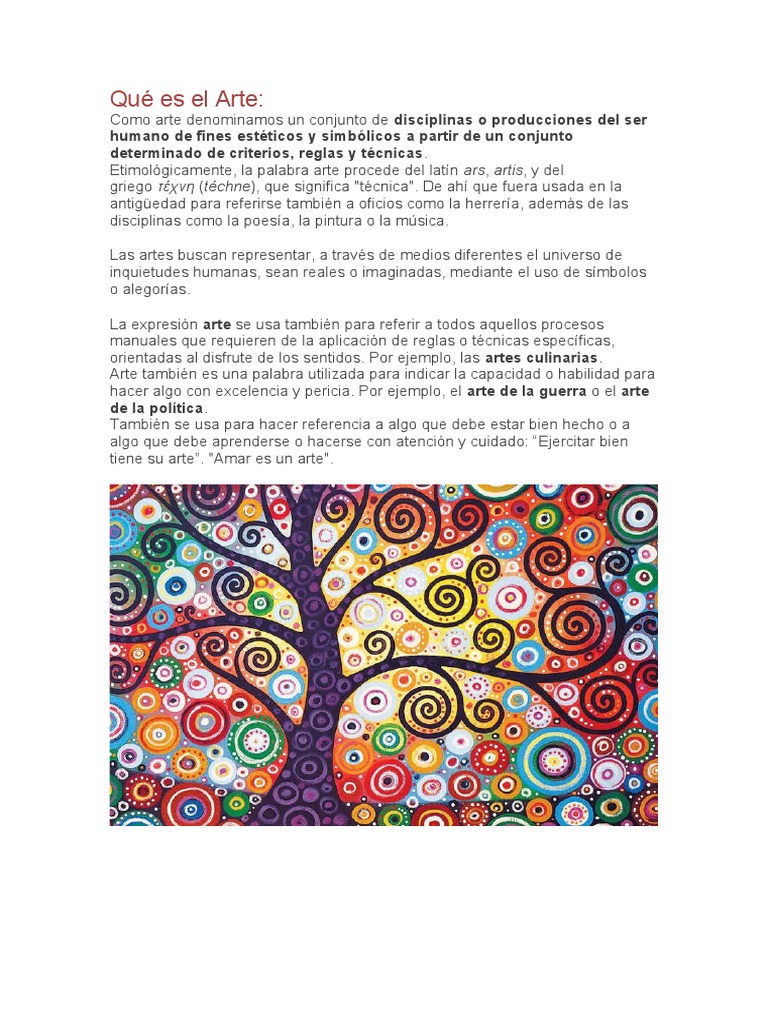 Qué es el Arte | PDF